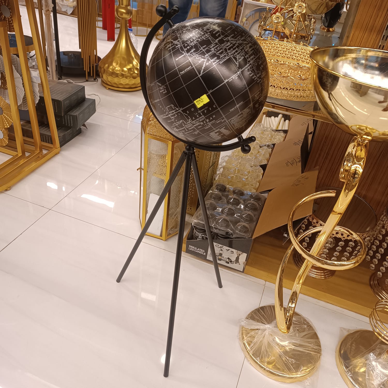 World Globe With Table Tripod Stand - NIC HOME DECOR