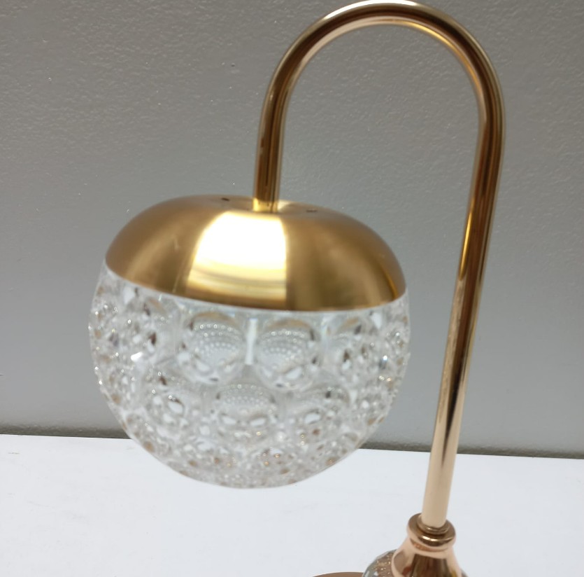 Rose Gold Crystal Glass Table Lamp - NIC HOME DECOR