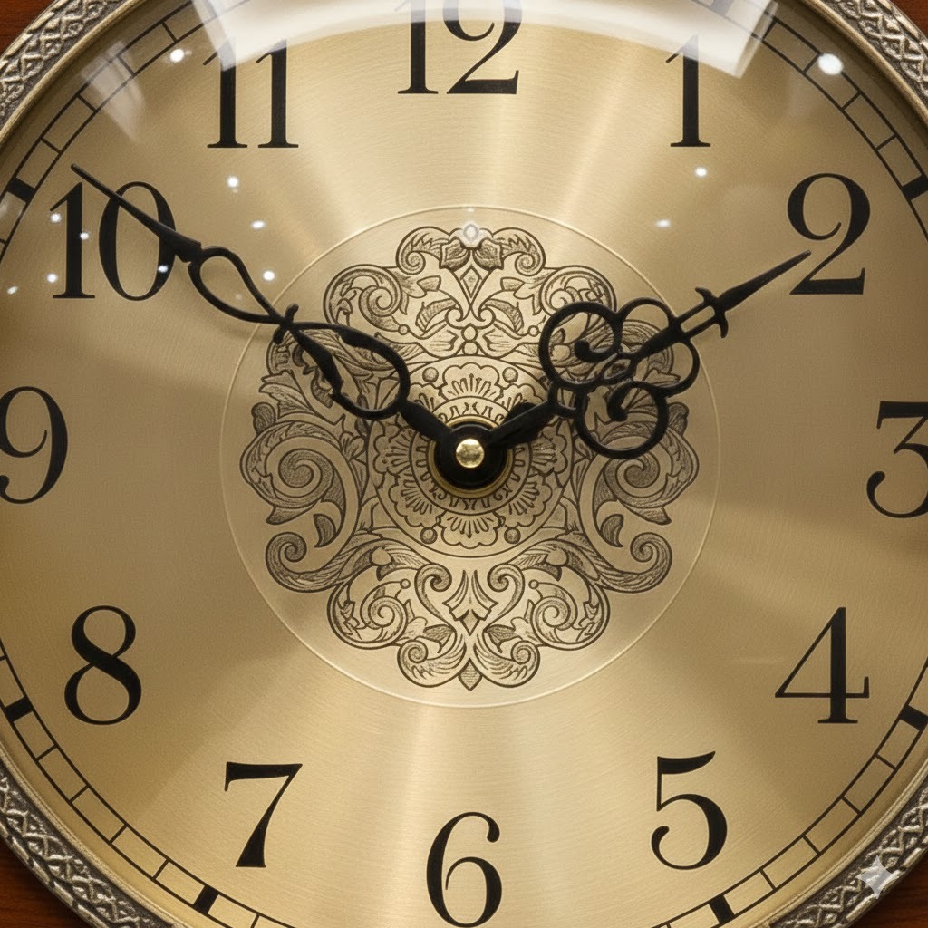 Antique Color Pendulum Wall Clock - NIC HOME DECOR